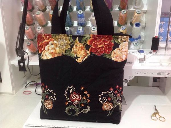 Machine Embroidery Handbag Projects | Enchanting Designs